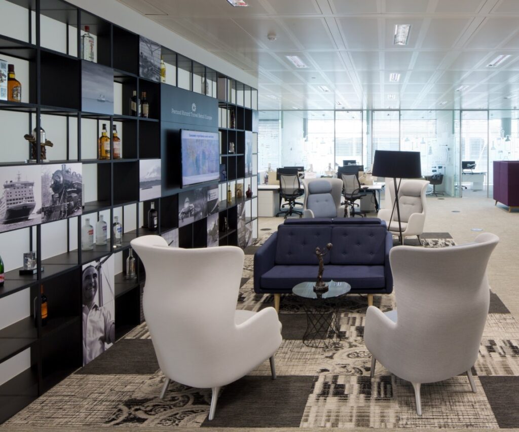 Office & Bar interior design | GRID System