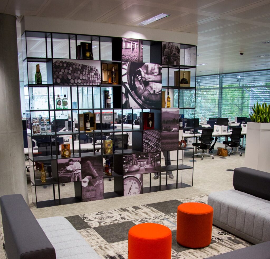 Office & Bar interior design | GRID System