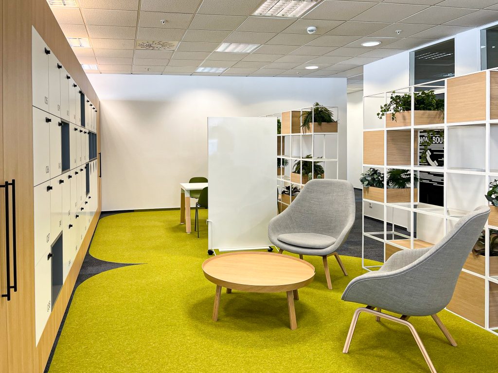 GRID modular room dividers for creating spaces within space