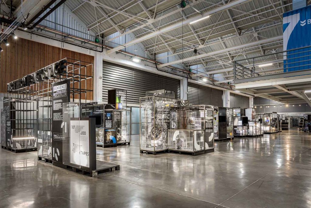 GRID as 'brand museum' interior at Decathlon B'twin Village
